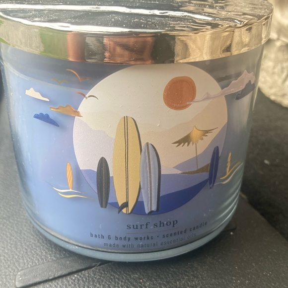 Bath & Body Works | Other | Bath Body Works Surf Shop Candle | Poshmark